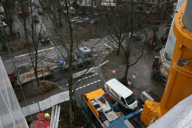 Bagger aufs Dach - Eimsbütteler Nachrichten
