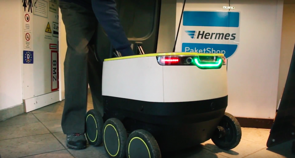 Lieferroboter der Zukunft: Der Paketbote 4.0 in Eimsbüttel