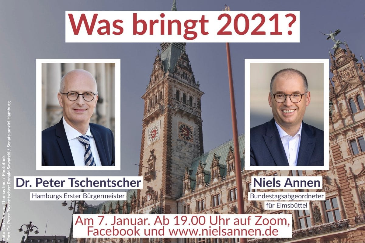 „Was bringt 2021?“ – Niels Annen im Gespräch mit Dr. Peter Tschentscher