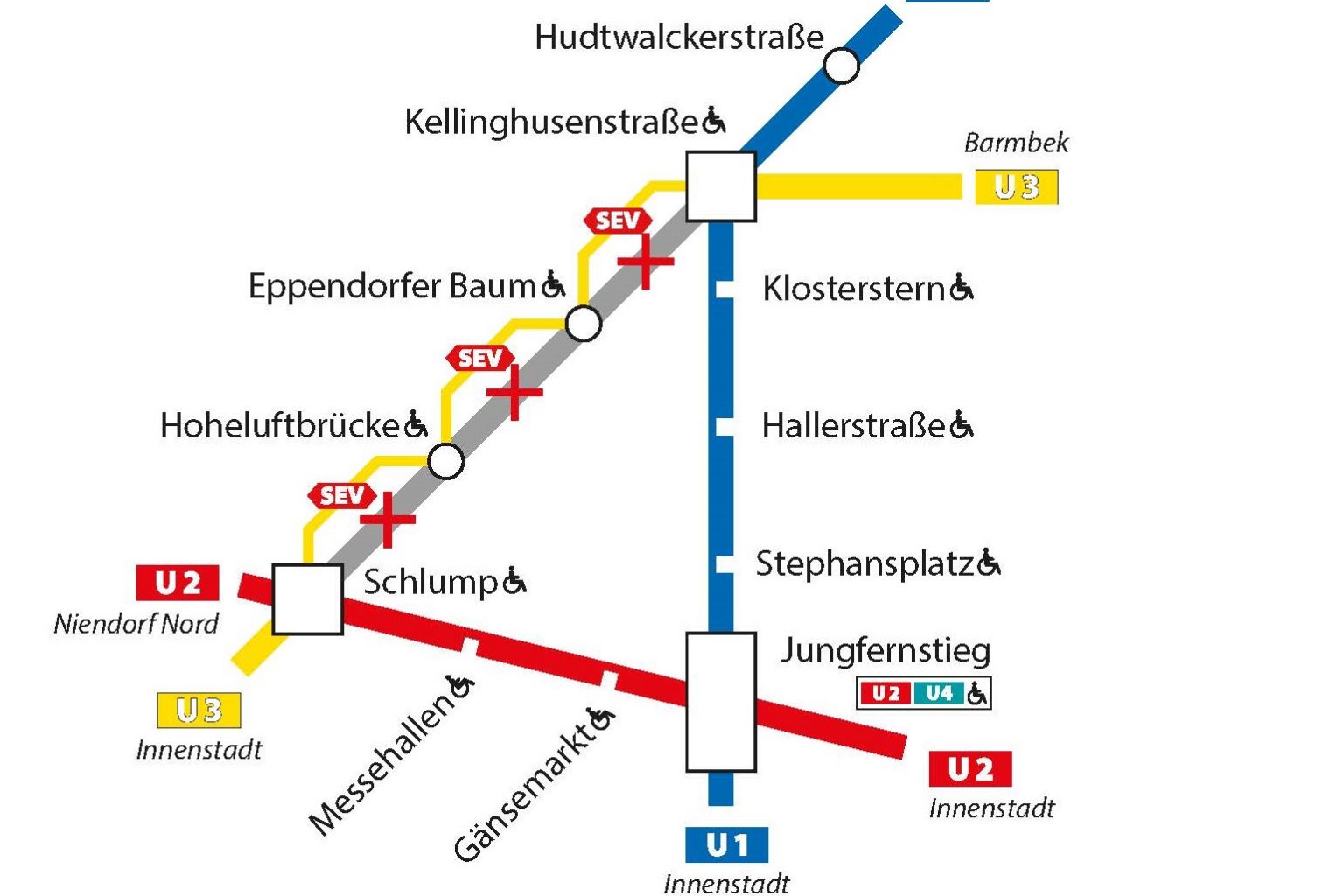 U3-Sperrung an zwei Wochenenden - Eimsbütteler Nachrichten