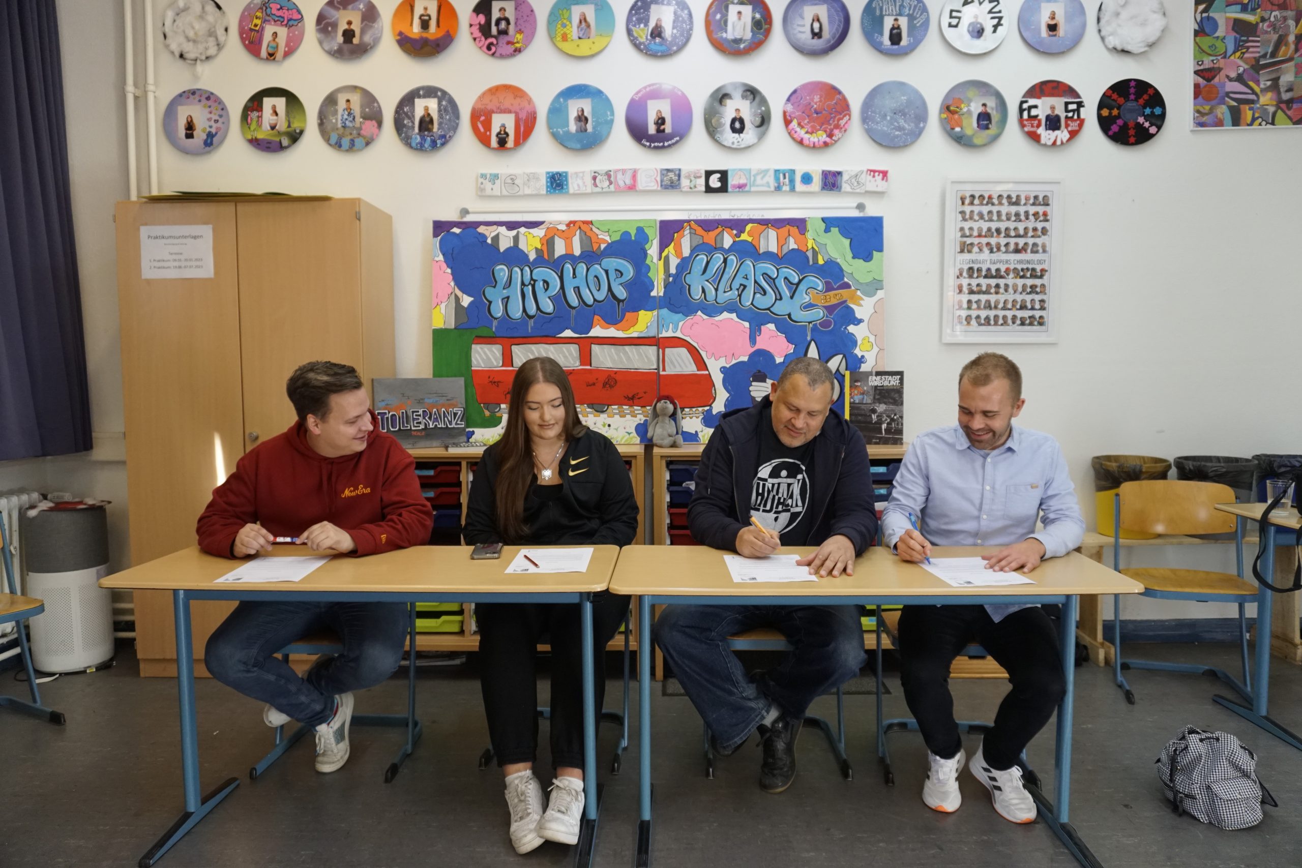 Ida-Ehre-Schule: Erste Hip-Hop-Klasse hat berühmten Paten