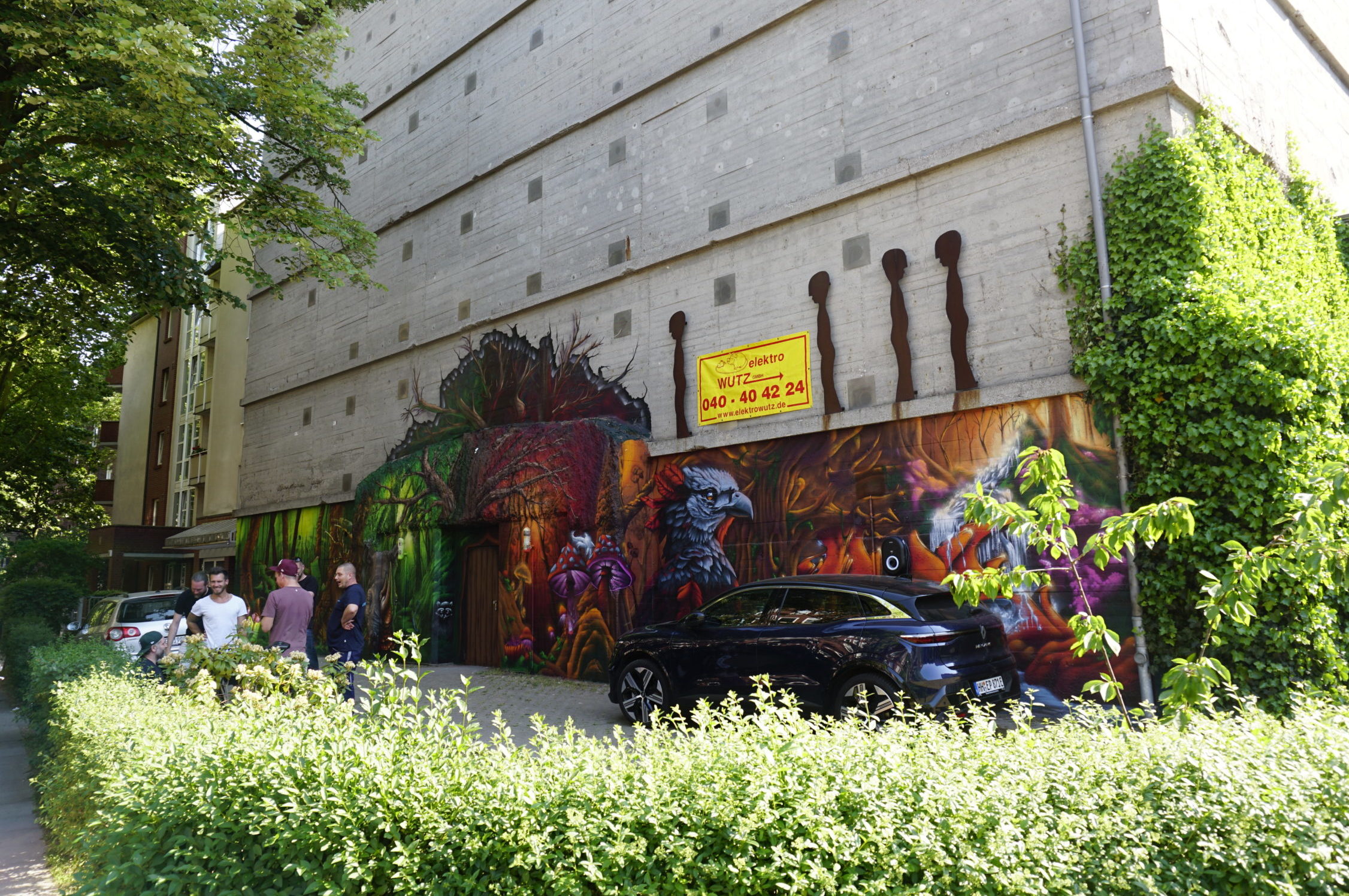 Eröffnungsfeier für Graffiti am Bunker - Eimsbütteler Nachrichten